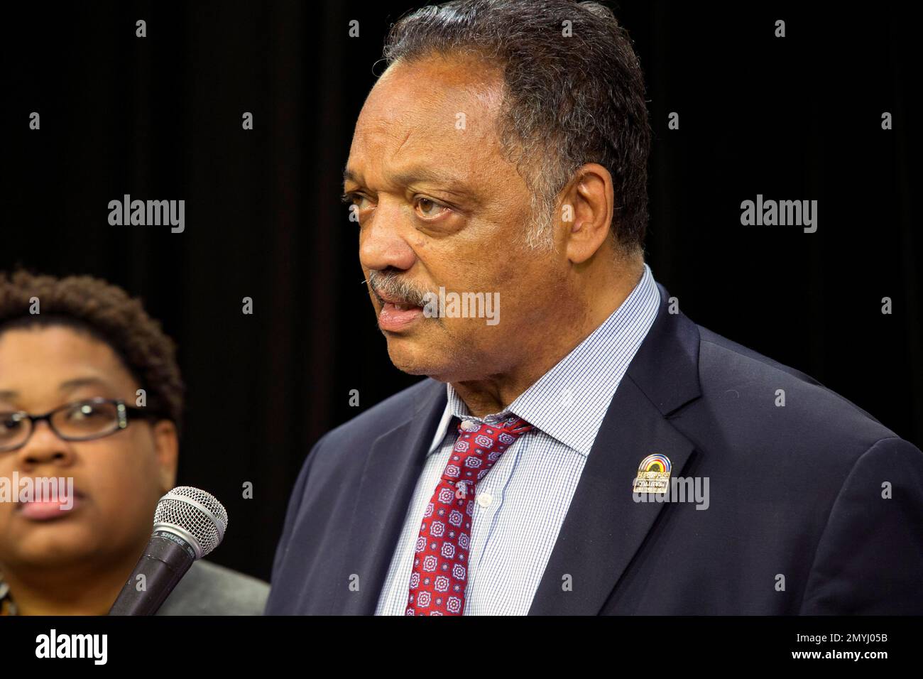 Civil rights leader the Rev. Jesse Jackson shares memories of his ...
