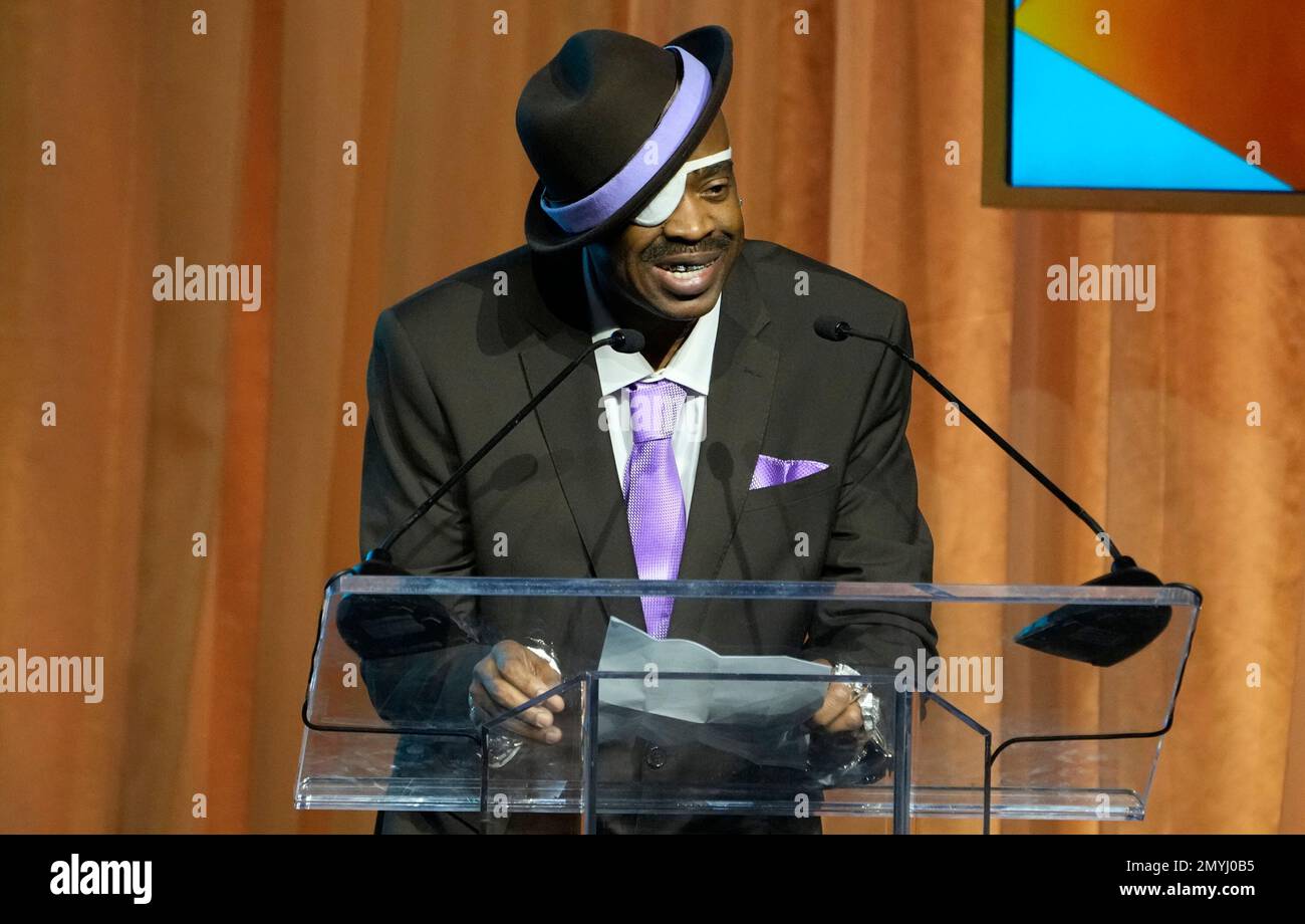 Slick Rick "The Ruler" accepts the Lifetime Achievement Award at the ...