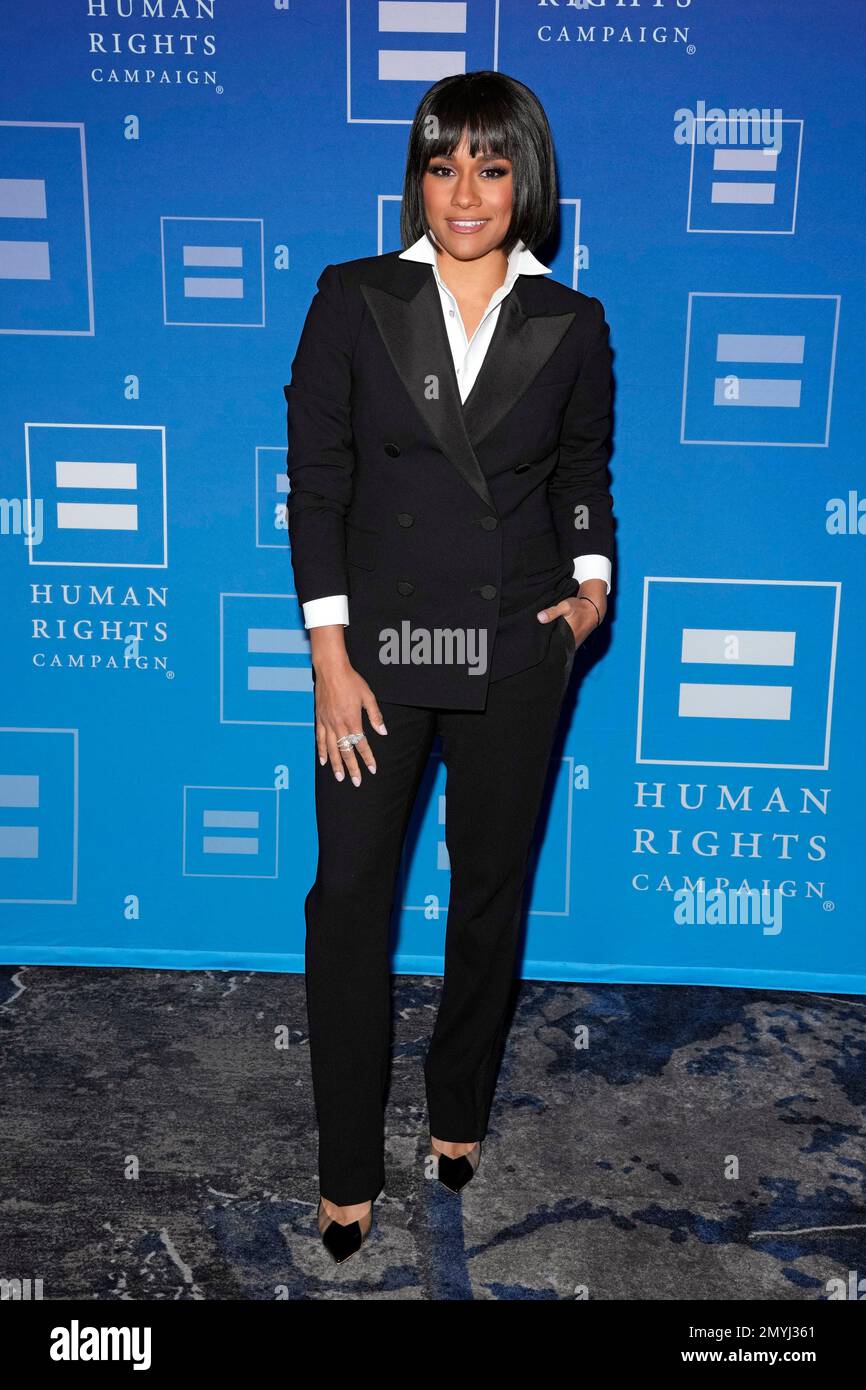 Ariana DeBose attends the Human Rights Campaign Greater New York Dinner ...