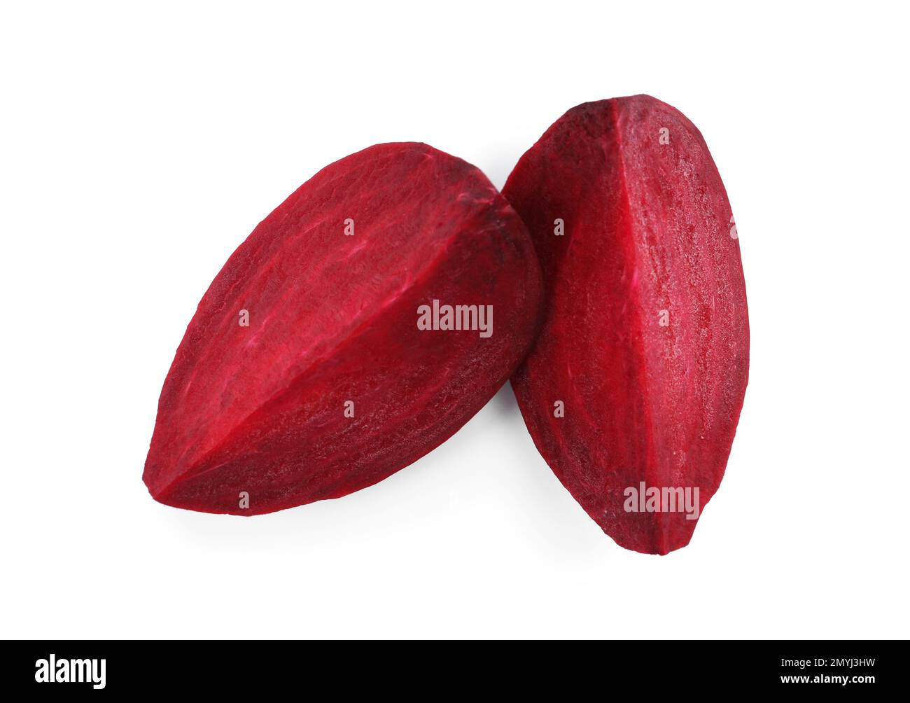 Beetroot slice top view Cut Out Stock Images & Pictures - Alamy