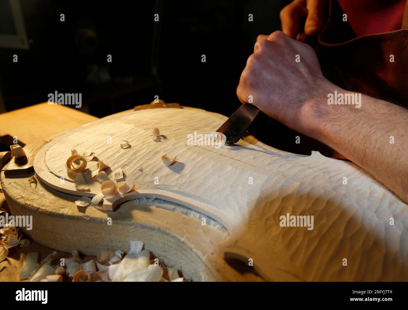 Violinmaker Marco Brunelli, 43, was born in Rochester, Minnesota ...