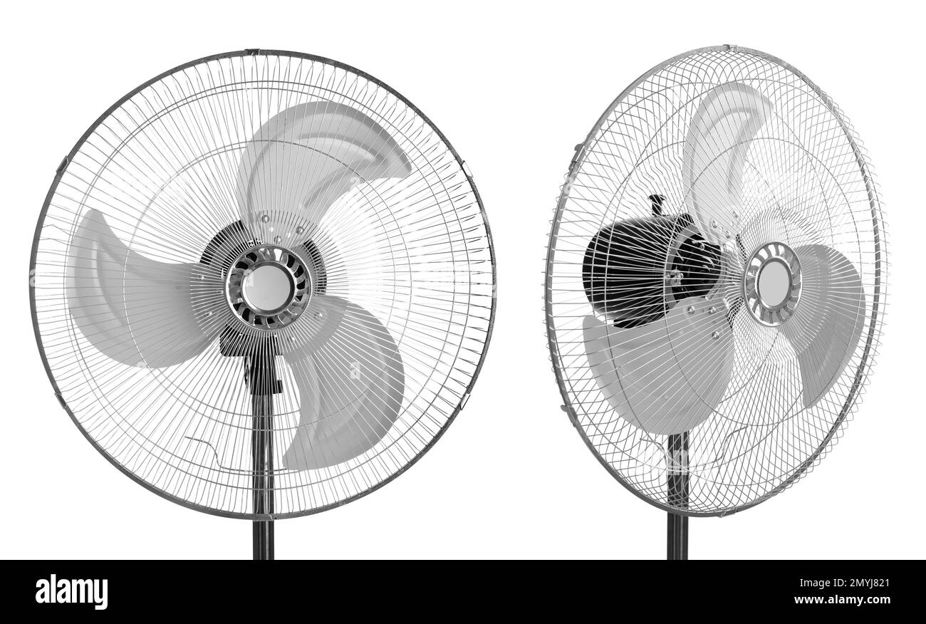 Pedestal fan Black and White Stock Photos & Images - Alamy
