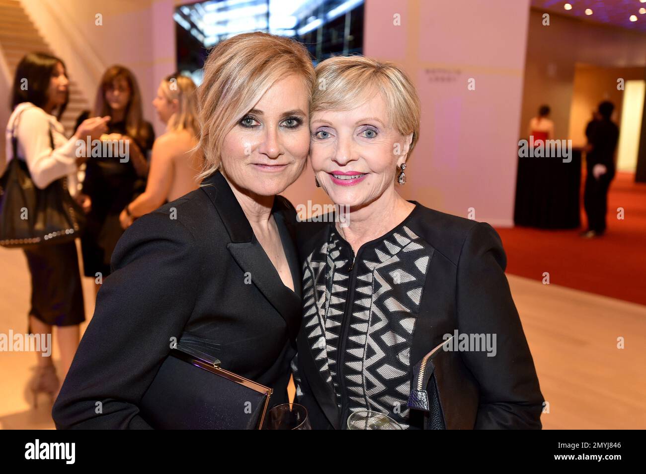 EXCLUSIVE - Maureen McCormick, left, and Florence Henderson attend the ...