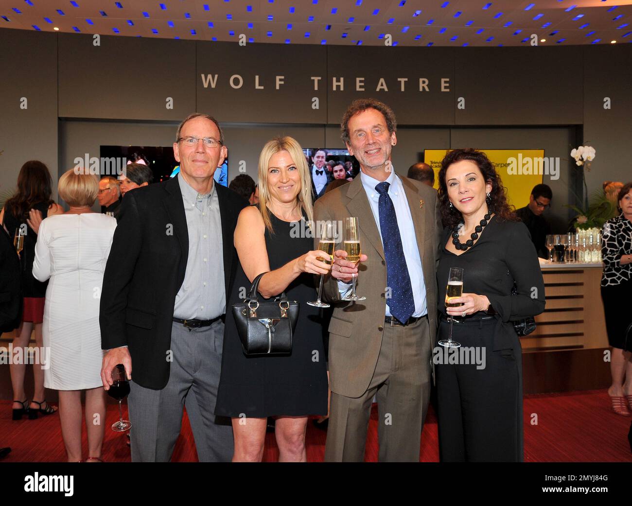 EXCLUSIVE - Dan Birman, from left, Jill Daniels, Madeline Di Nonno, and ...