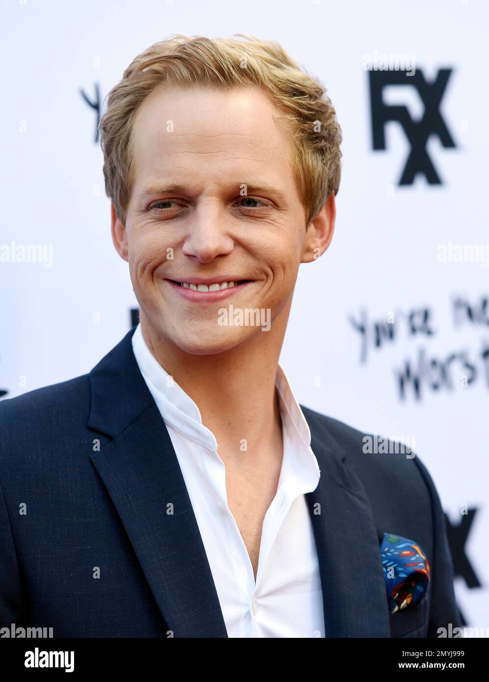 Chris Geere, a cast member in the television series "You're the Worst ...