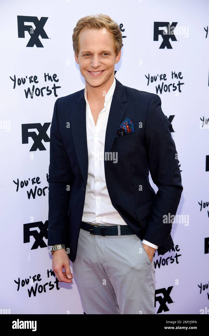 Chris Geere, a cast member in the television series "You're the Worst ...
