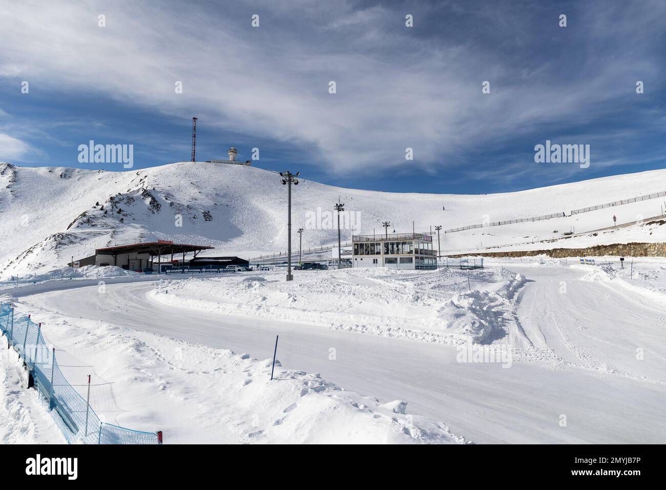 illustration track, piste, during the 2023 Clio Ice Trophy 2023 ...
