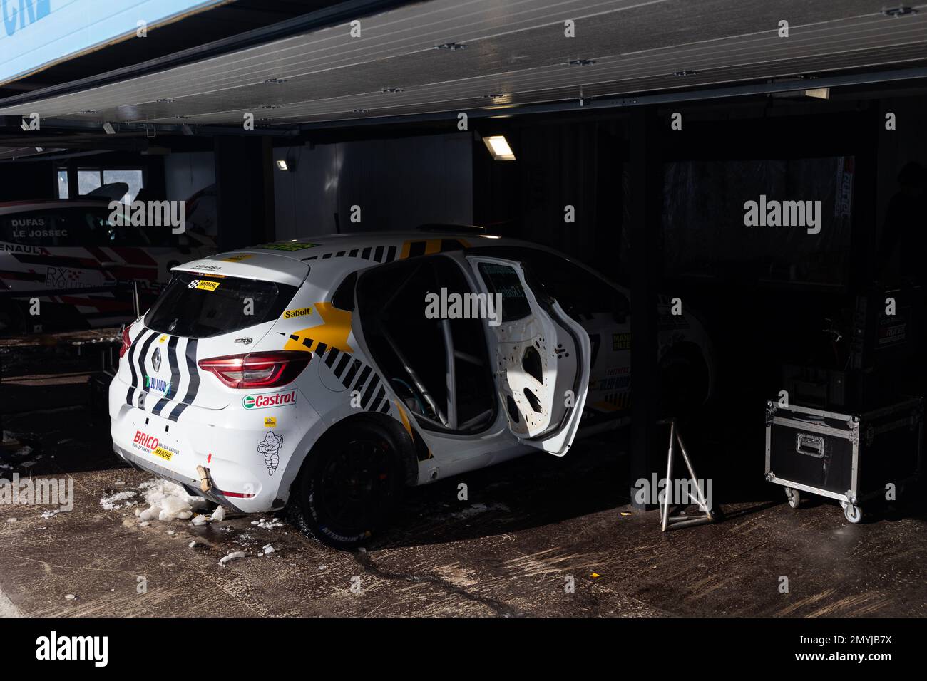 paddock illustration during the 2023 Clio Ice Trophy 2023 - GSeries G3 ...