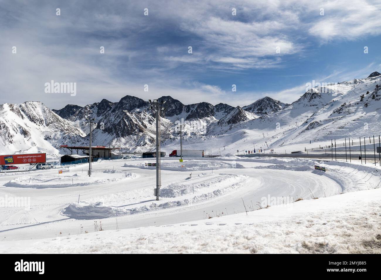 illustration track, piste, during the 2023 Clio Ice Trophy 2023 ...