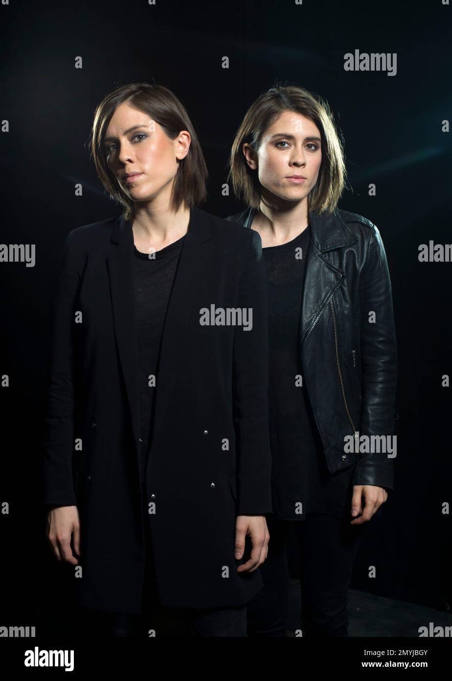 In this May 12, 2016 portrait, Tegan Quin and Sara Quin of Tegan and ...