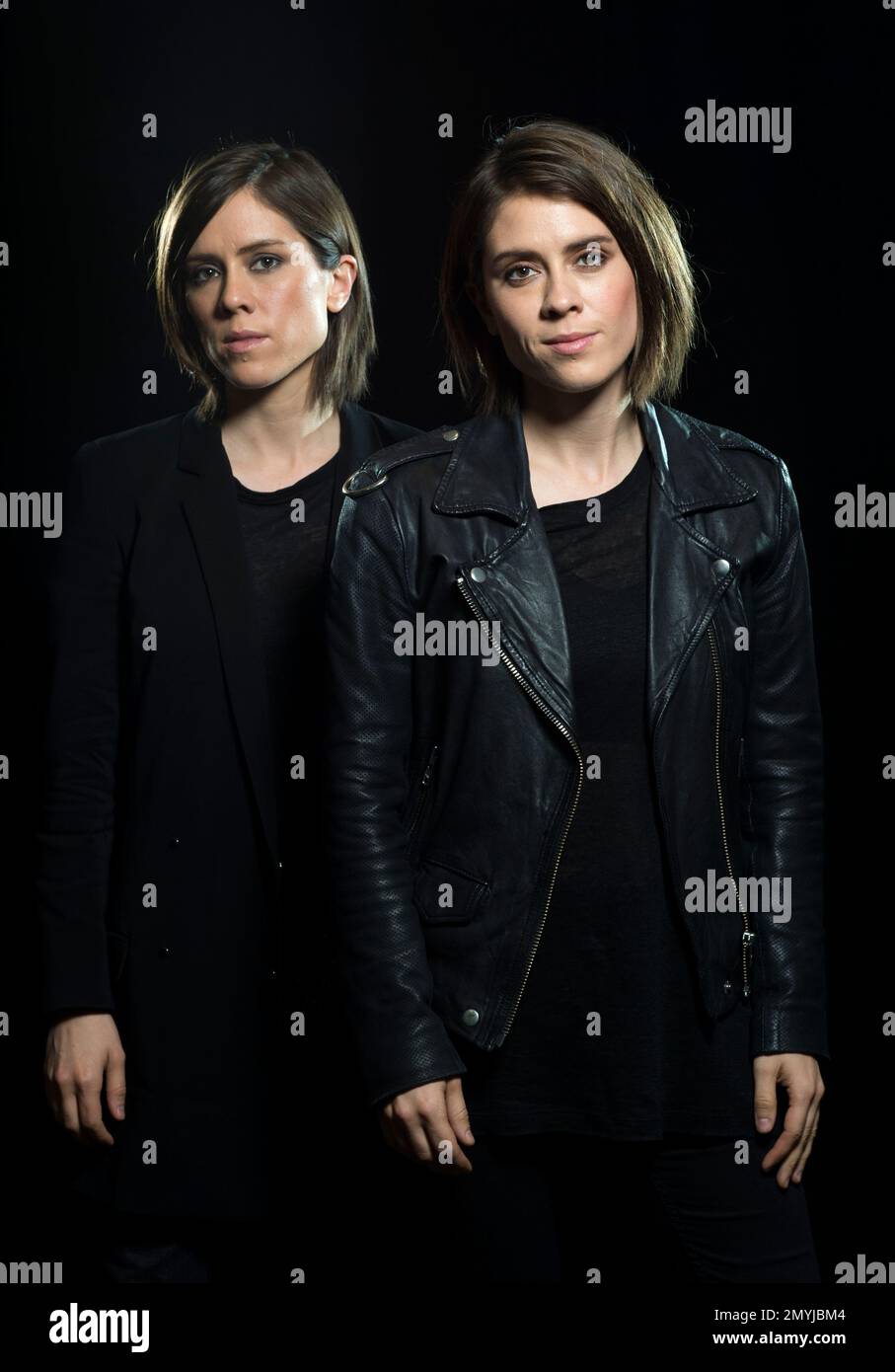 In this May 12, 2016 portrait, Tegan Quin and Sara Quin of Tegan and ...