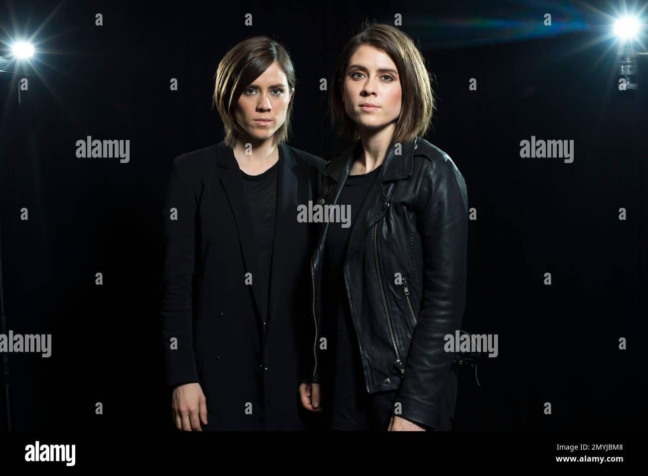 In this May 12, 2016 portrait, Tegan Quin and Sara Quin of Tegan and ...