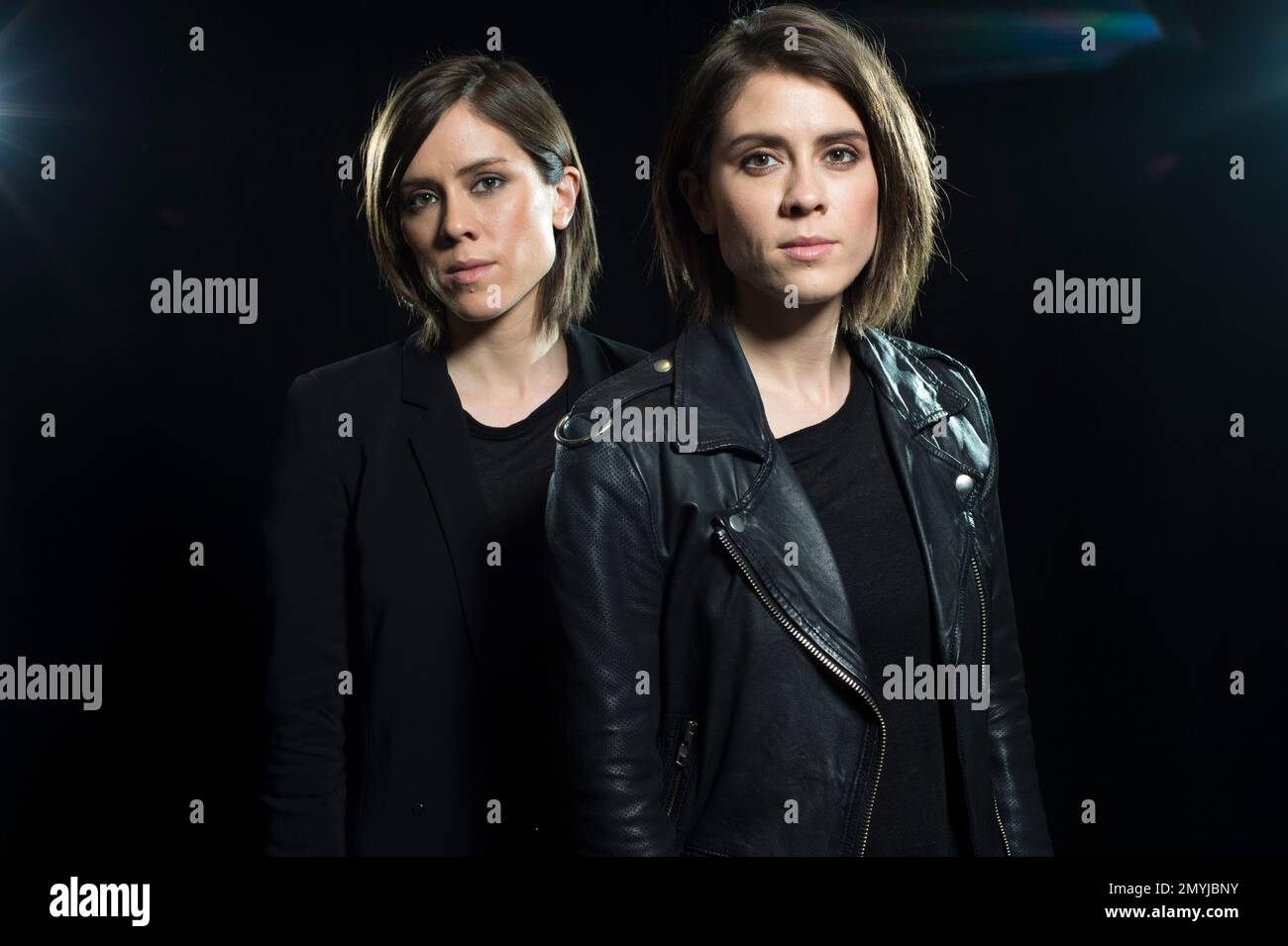 In this May 12, 2016 portrait, Tegan Quin and Sara Quin of Tegan and ...