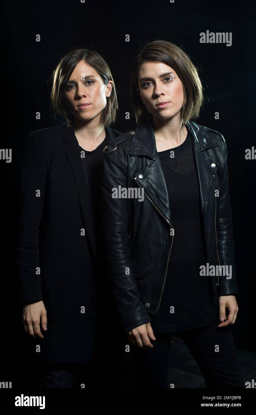In this May 12, 2016 portrait, Tegan Quin and Sara Quin of Tegan and ...