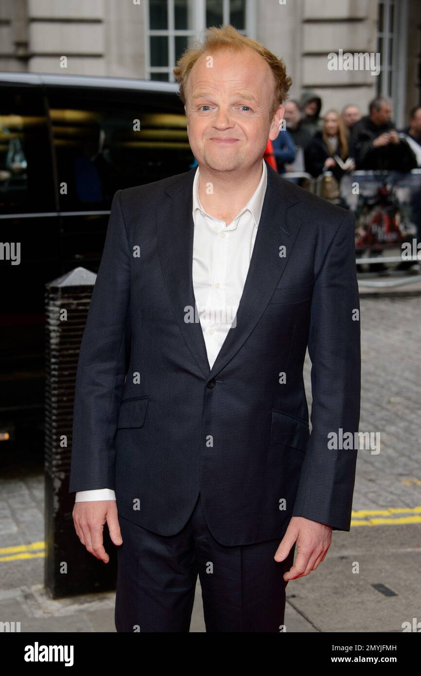 Toby Jones poses for photographers upon arrival at the UK premiere of ...