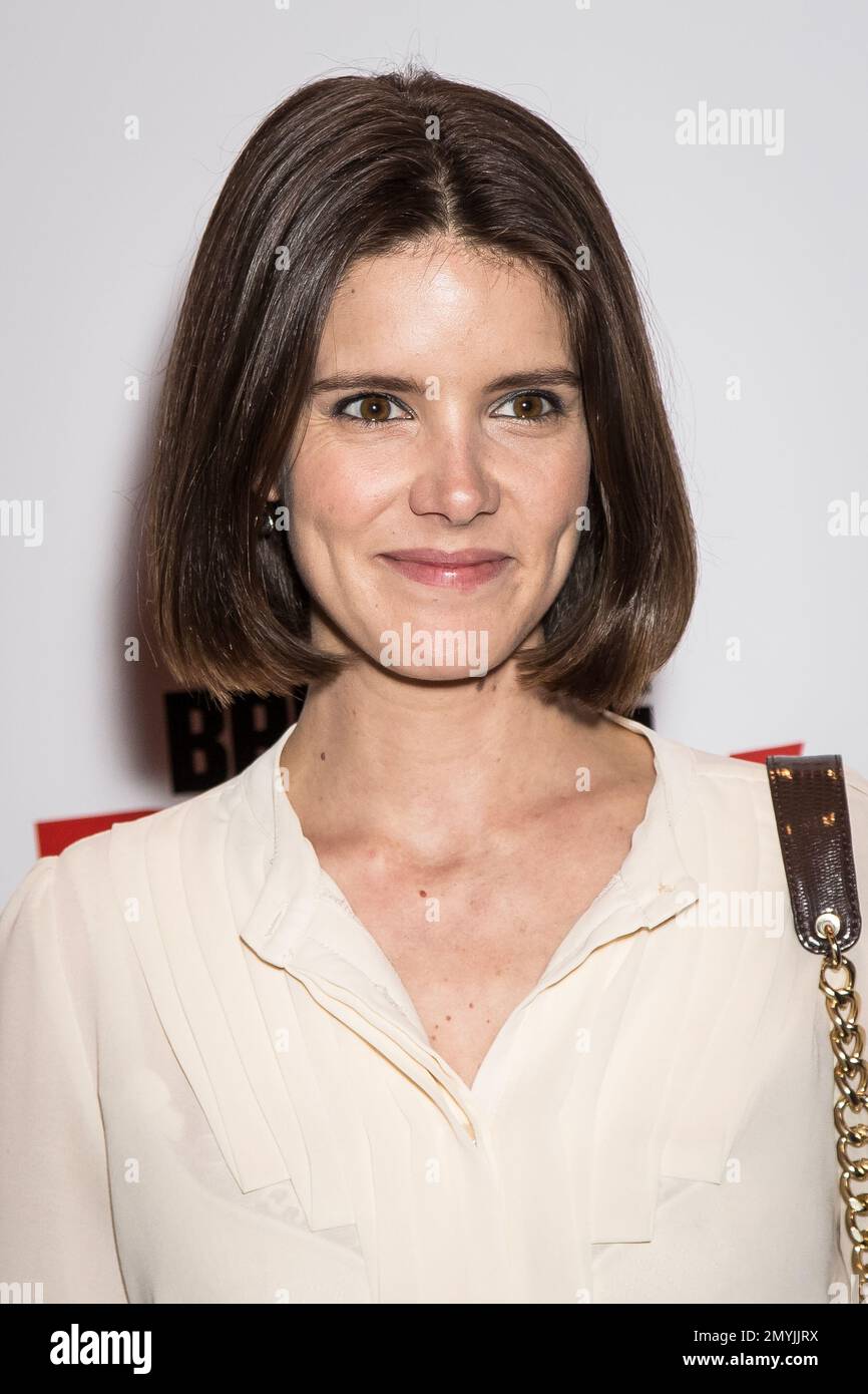 Actress Sonya Cassidy Poses For Photographers Upon Arrival At The Premiere Of The Film Breaking