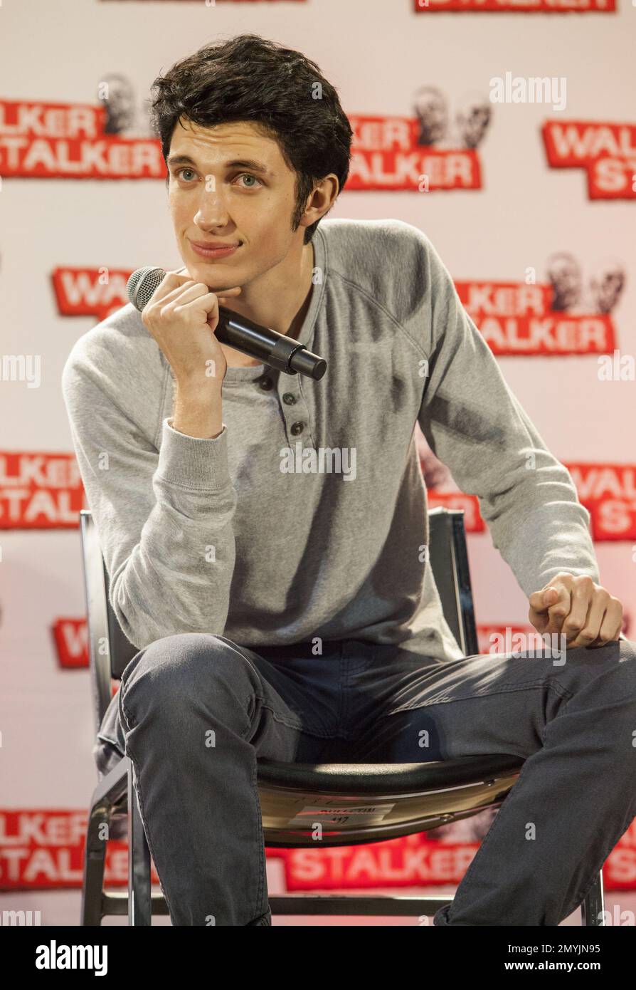 Nat Zang appears at the Walker Stalker convention during the Z Nation panel on Sunday, May 29 ...