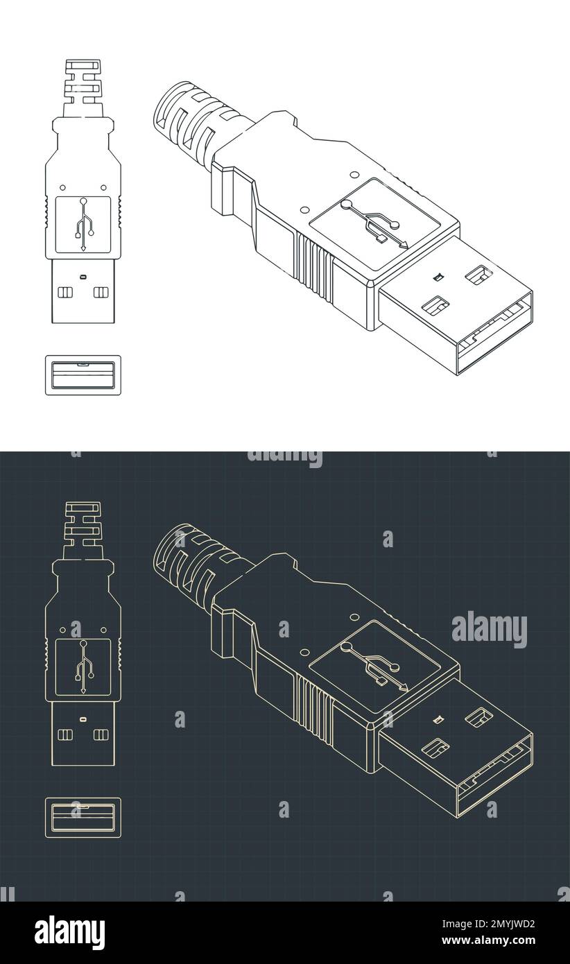 Male connector port hi-res stock photography and images - Alamy
