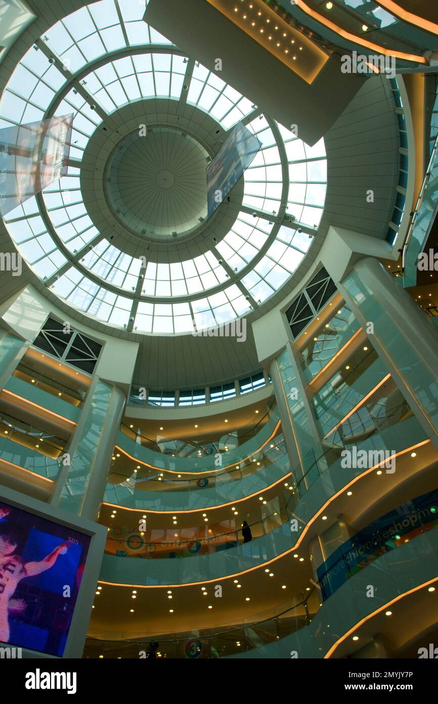 Beijing wangfujing department store internal structure Stock Photo - Alamy