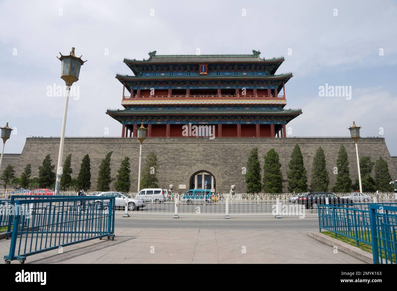 Beijing qianmen street one hi-res stock photography and images - Alamy