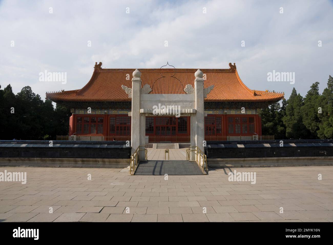 Beijing zhongshan park in zhongshan hall Stock Photo - Alamy