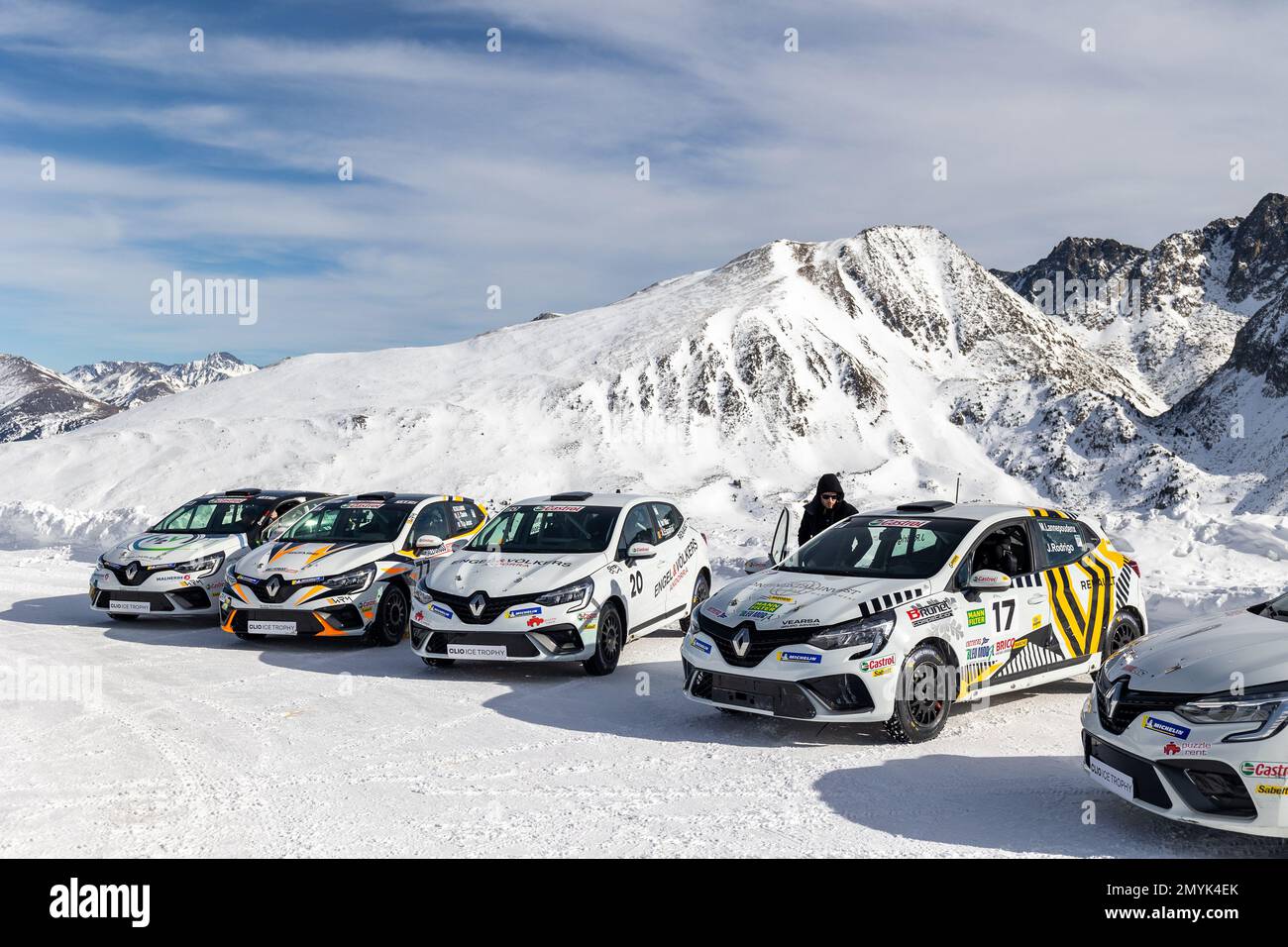 illustration paysage landscape during the 2023 Clio Ice Trophy 2023 ...