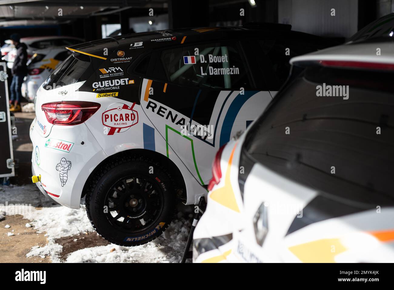 paddock during the 2023 Clio Ice Trophy 2023 - GSeries G3 on the ...