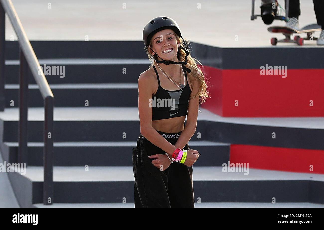 Sharjah, United Arab Emirates (UAE). 4th Feb, 2023. Chloe Covell of ...