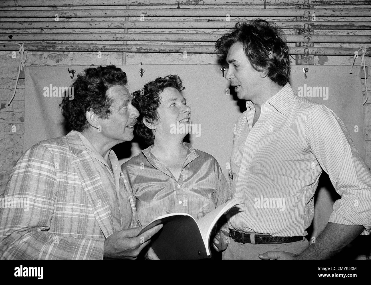 FILE- In this Aug. 18, 1980, file photo, actor Frank Langella, right ...