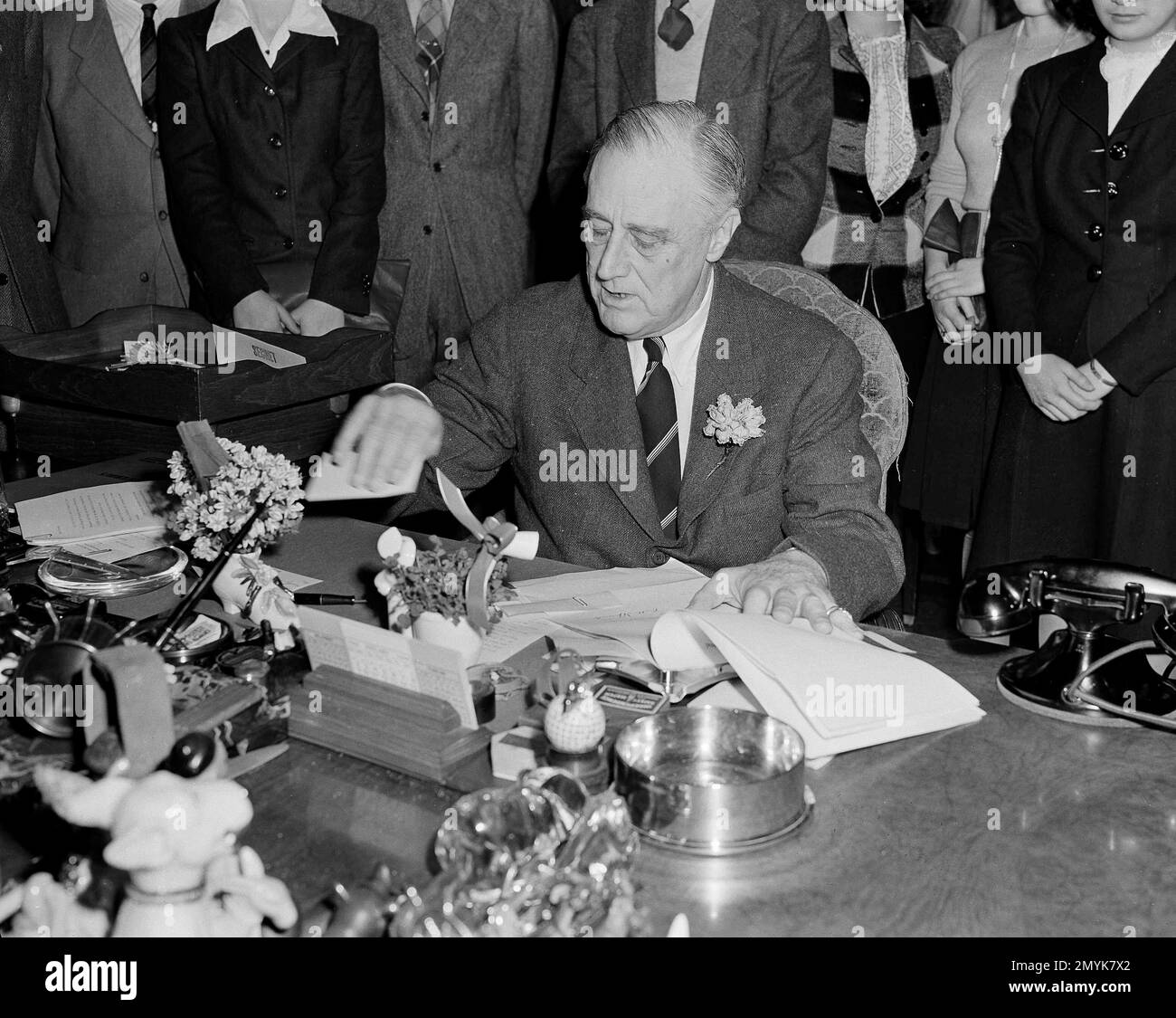 Eleanor Roosevelt At Her Wedding