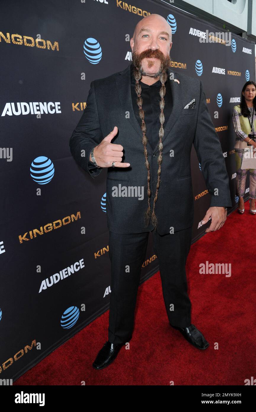 Mike Beltran attends the LA Premiere of Season Two "Kingdom" held at ...