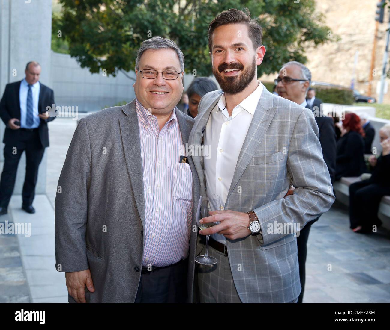 EXCLUSIVE -Bob Boden, left, and Brian Gabourie attend the 37th College ...