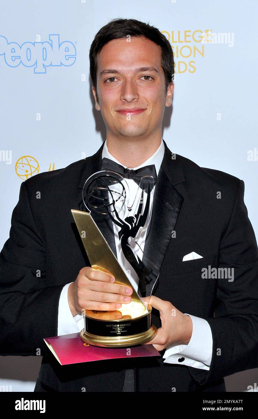 EXCLUSIVE - Matthew Gentile of American Film Institute poses for a ...