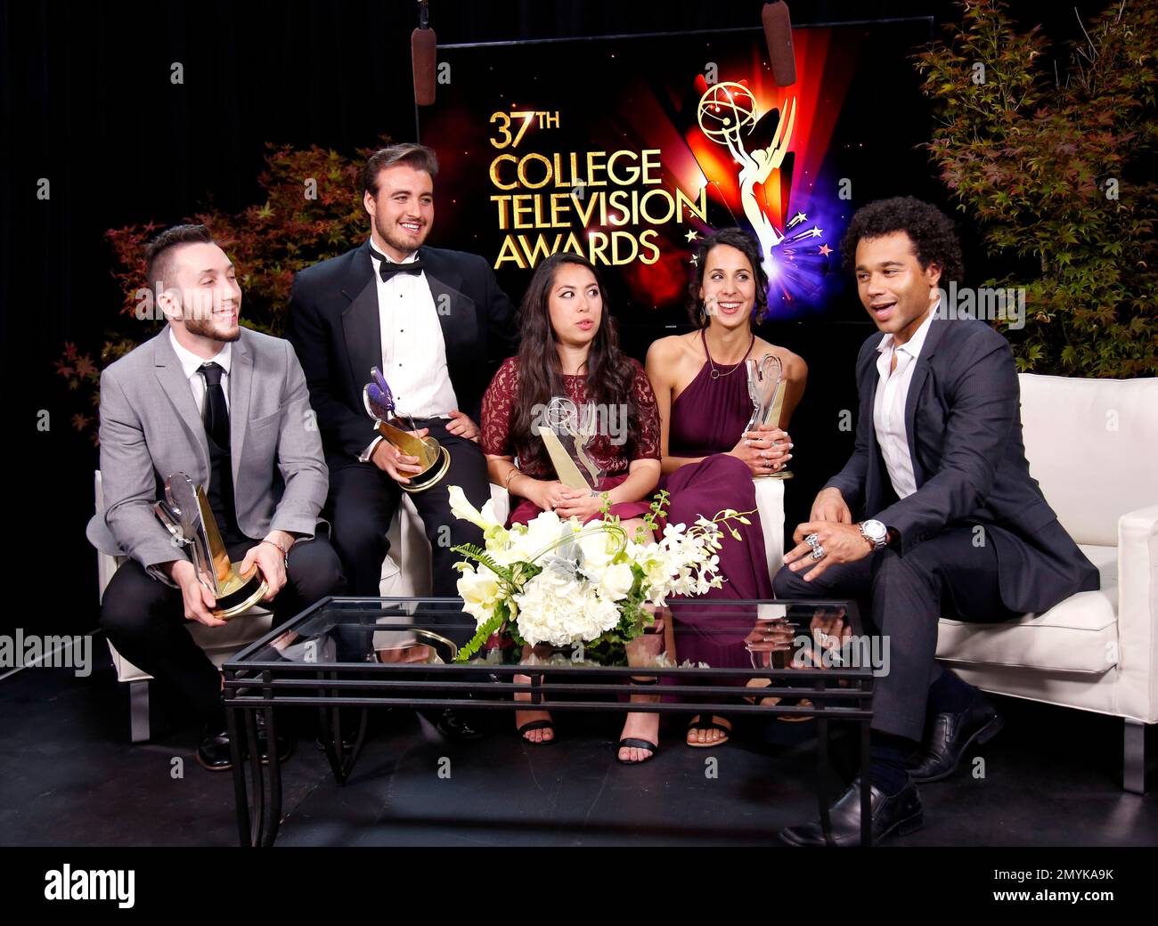 EXCLUSIVE - Thaddaeus Andreades, from left, Nicholas Manfredi ...