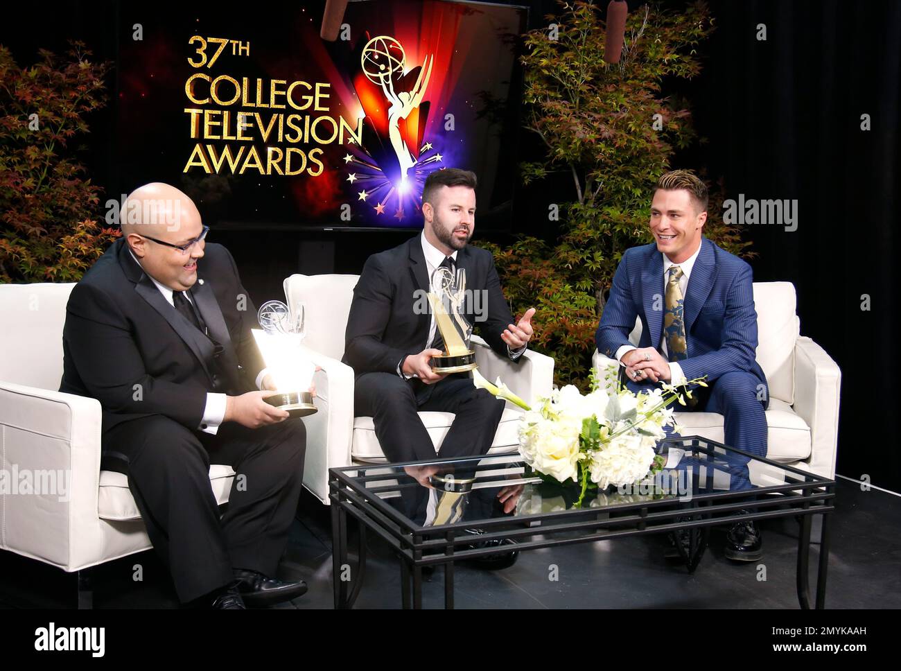 EXCLUSIVE - Jon Milano, from left, and Christopher Naughton of Chapman ...