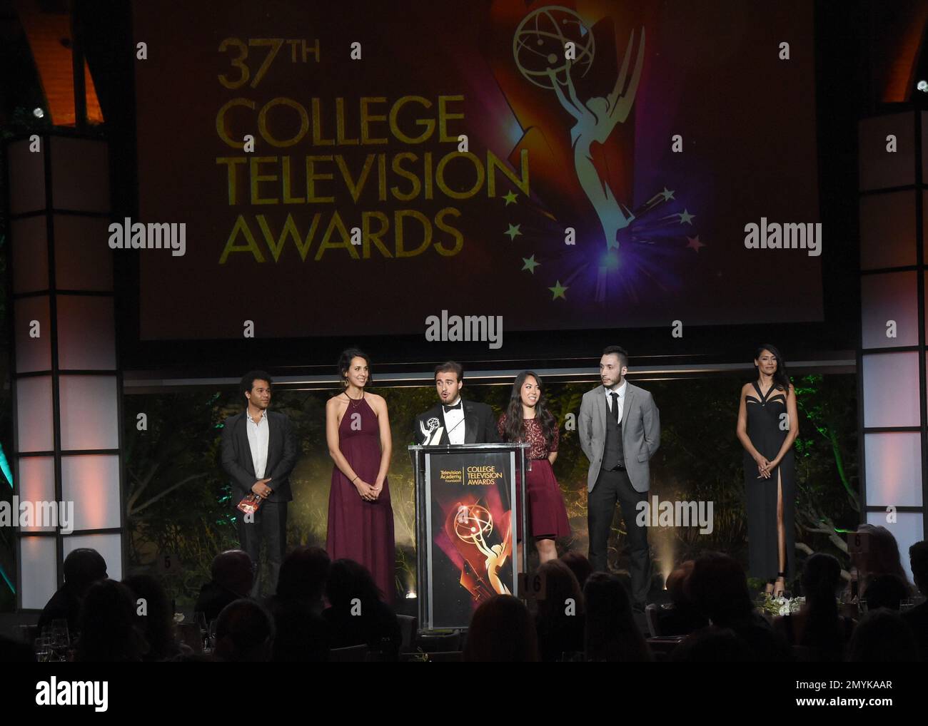 Marie Raoult, from left, Nicholas Manfredi, Elizabeth Ku-Herrero, and ...