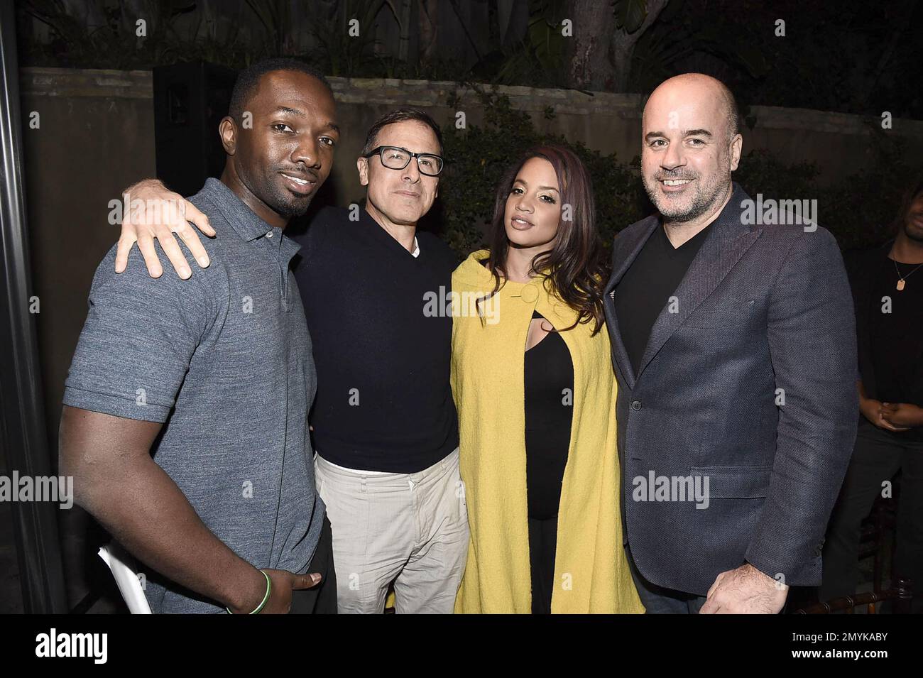 Jamie Hector, David O. Russell, Dascha Polanco and President of Ghetto ...