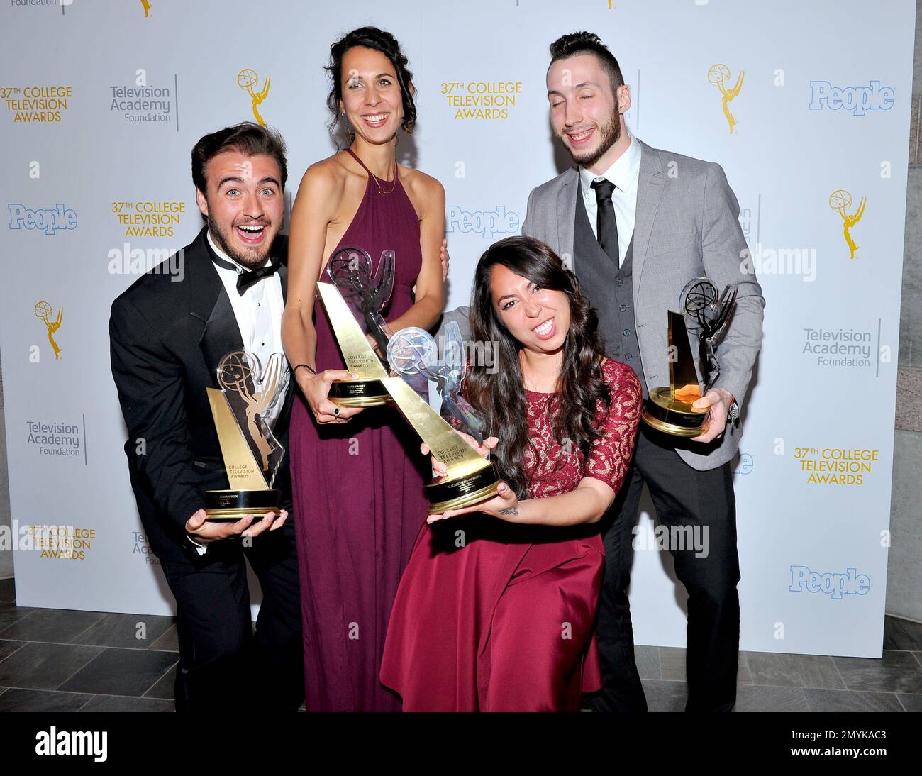 EXCLUSIVE - Nicholas Manfredi, from left, Marie Raoult, Elizabeth Ku ...