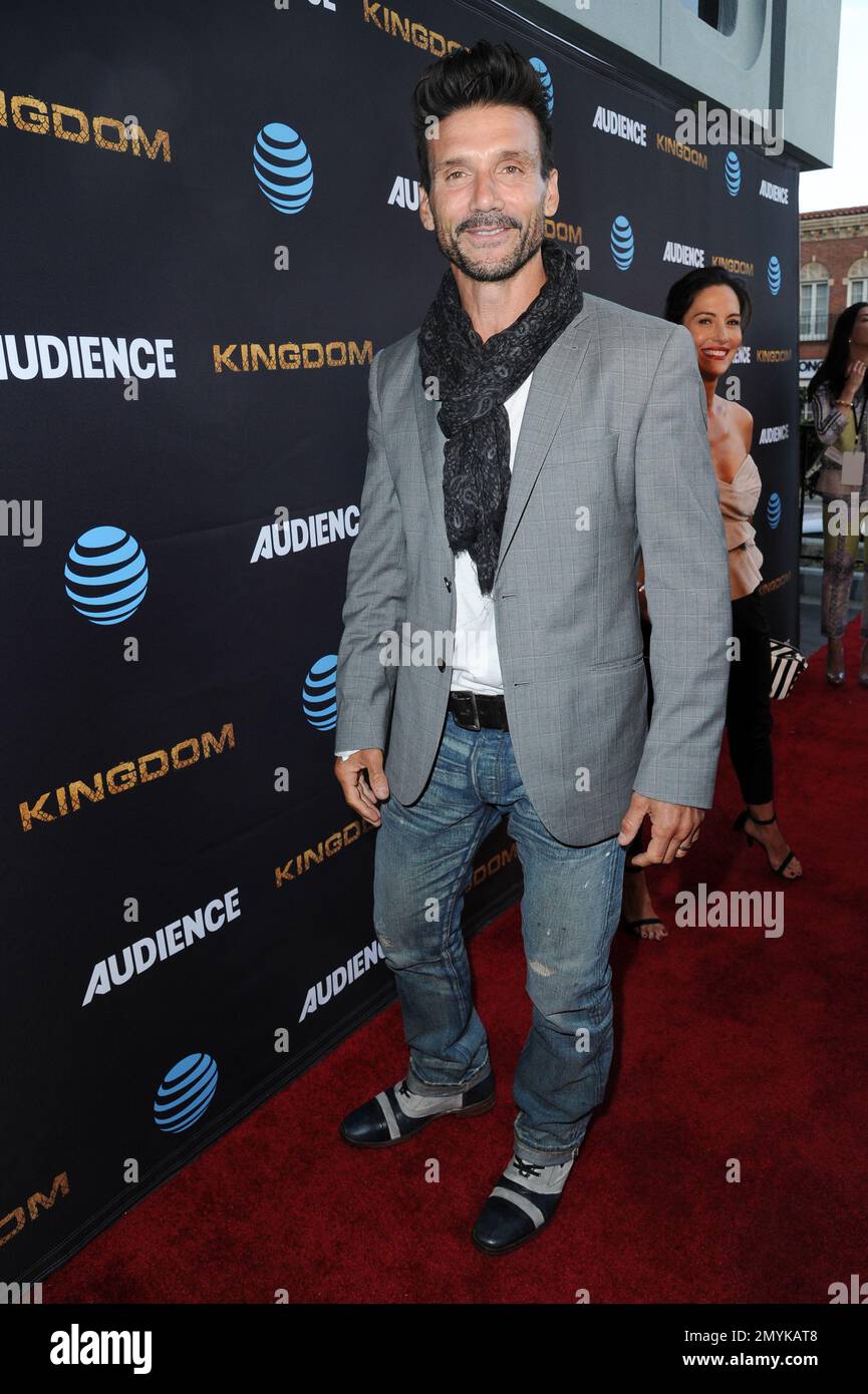 Frank Grillo attends the LA Premiere of Season Two "Kingdom" held at ...