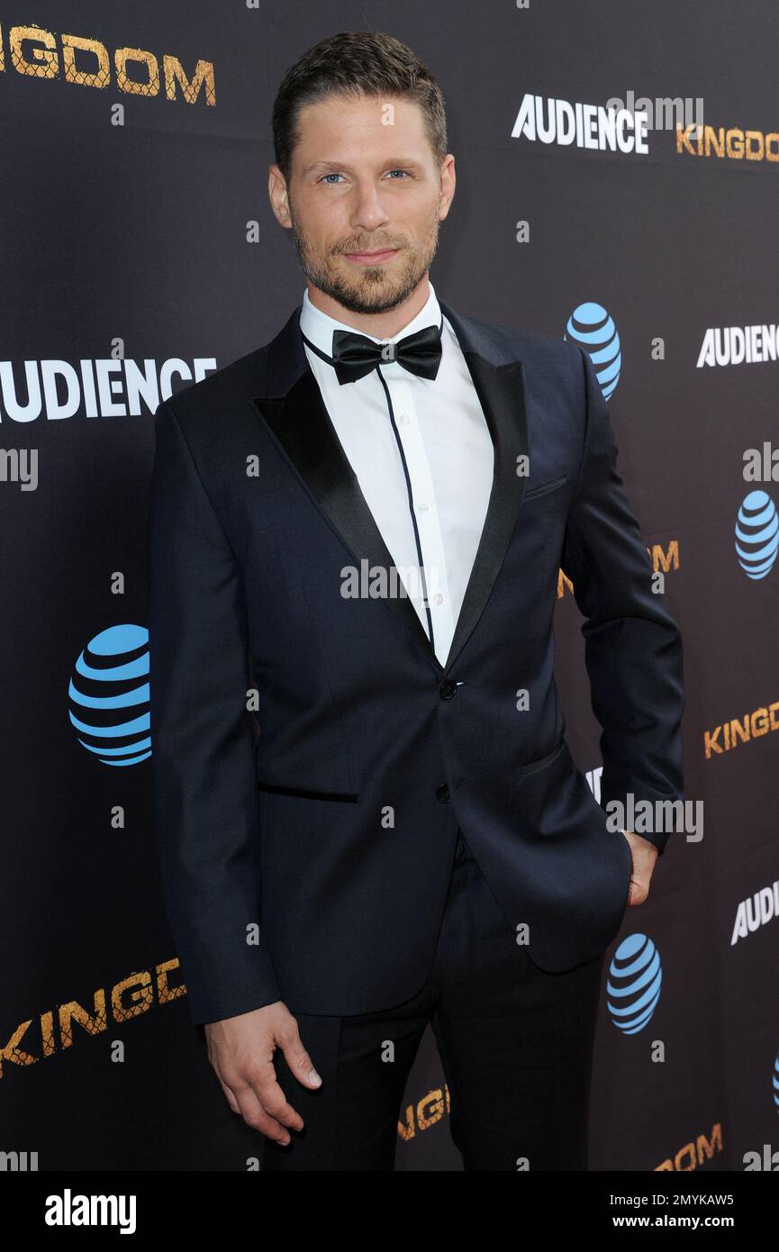 Matt Lauria attends the LA Premiere of Season Two "Kingdom" held at ...