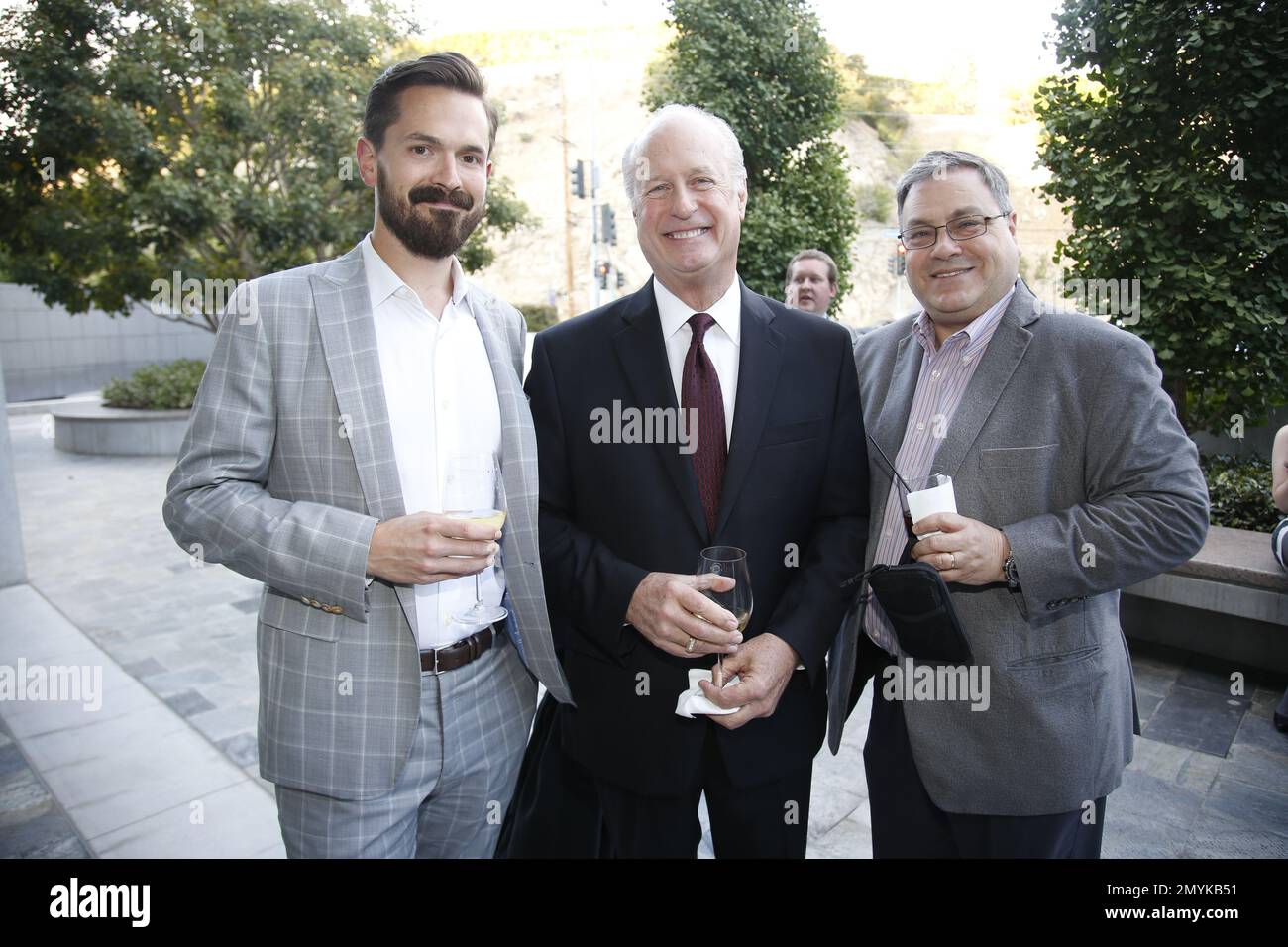 EXCLUSIVE - Brian Gabourie, from left, Bob Cook and Bob Boden attend ...