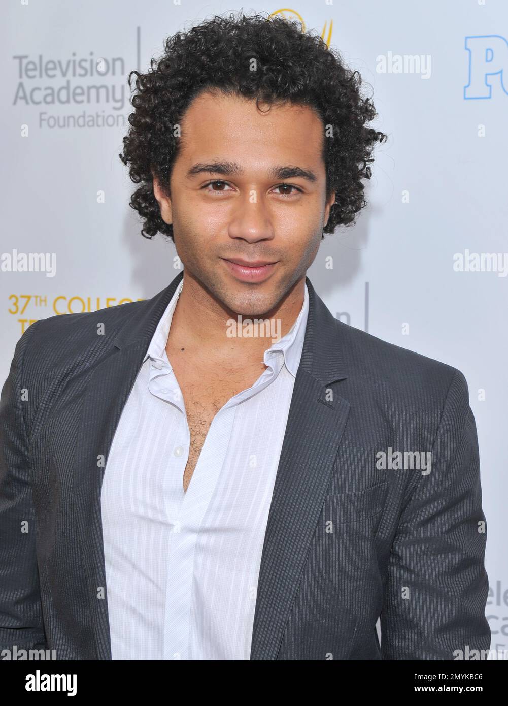 Corbin Bleu arrives at the 37th College Television Awards at the ...