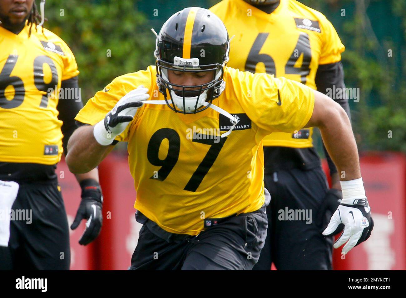 Pittsburgh Steelers defensive end Cameron Heyward (97) during NFL ...