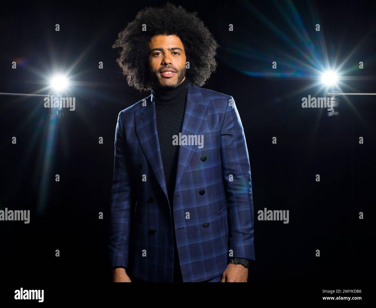 In this May 12, 2016 photo, Tony Award nominee Daveed Diggs poses for a portrait in New York ...