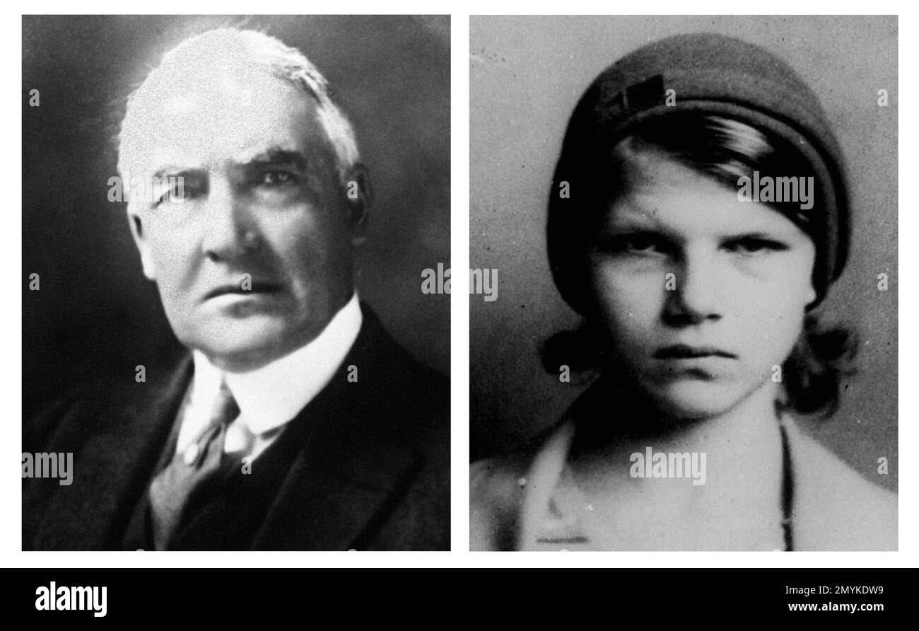 This combination of file photos shows former President Warren G ...