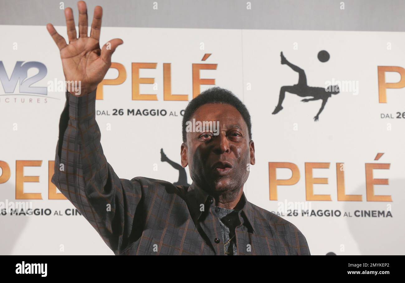 Brazilian soccer legend Edson Arantes Do Nascimiento better known as ...