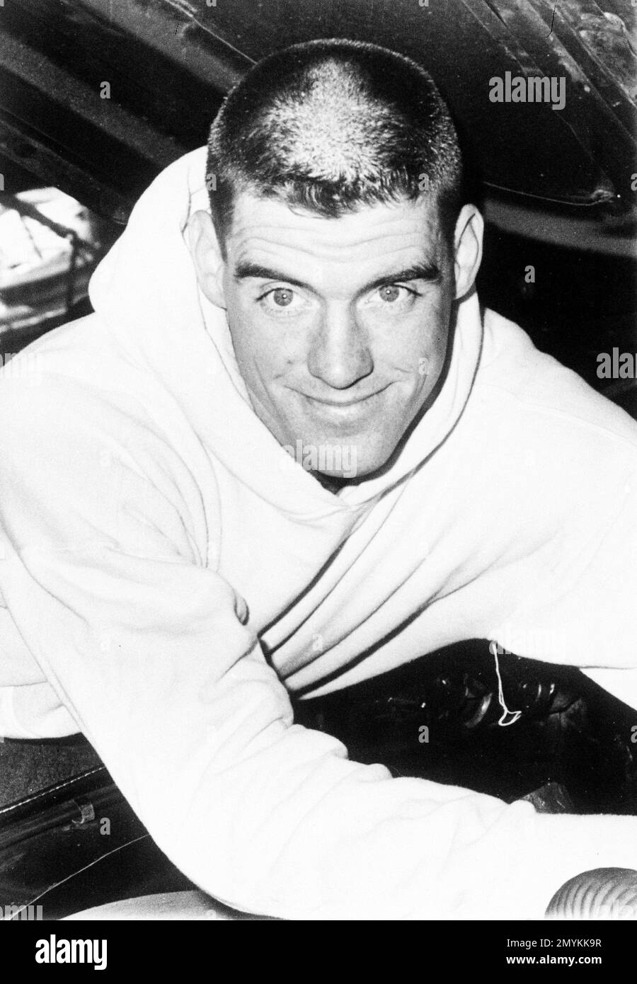 FILE - This is a 1963 file photo showing race drive Dave MacDonald ...