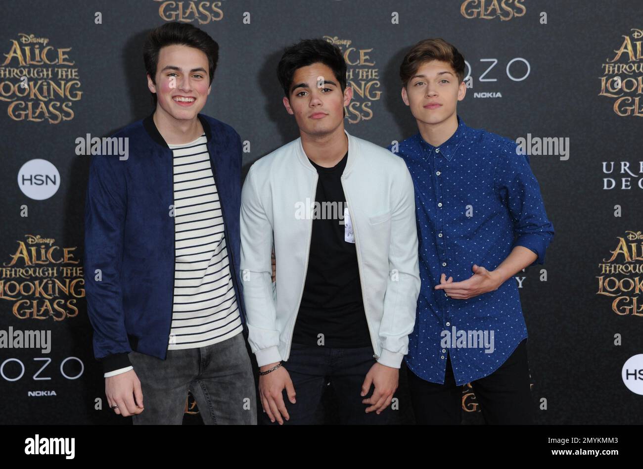 Liam Attridge, from left, Emery Kelly and Ricky Garcia of Forever In ...