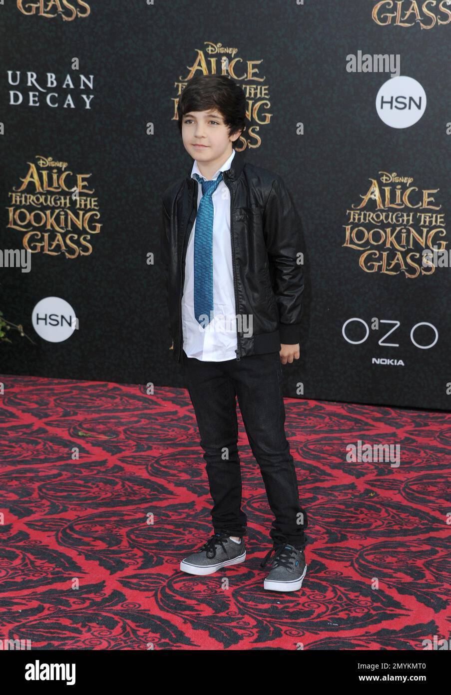 Bryce Gheisar arrives at the premiere of "Alice Through the Looking ...