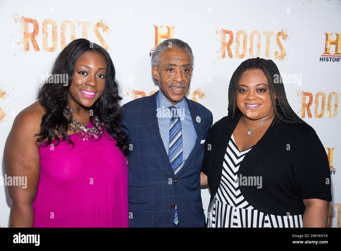 Dominique Sharpton, Al Sharpton and Ashley Sharpton attend History ...